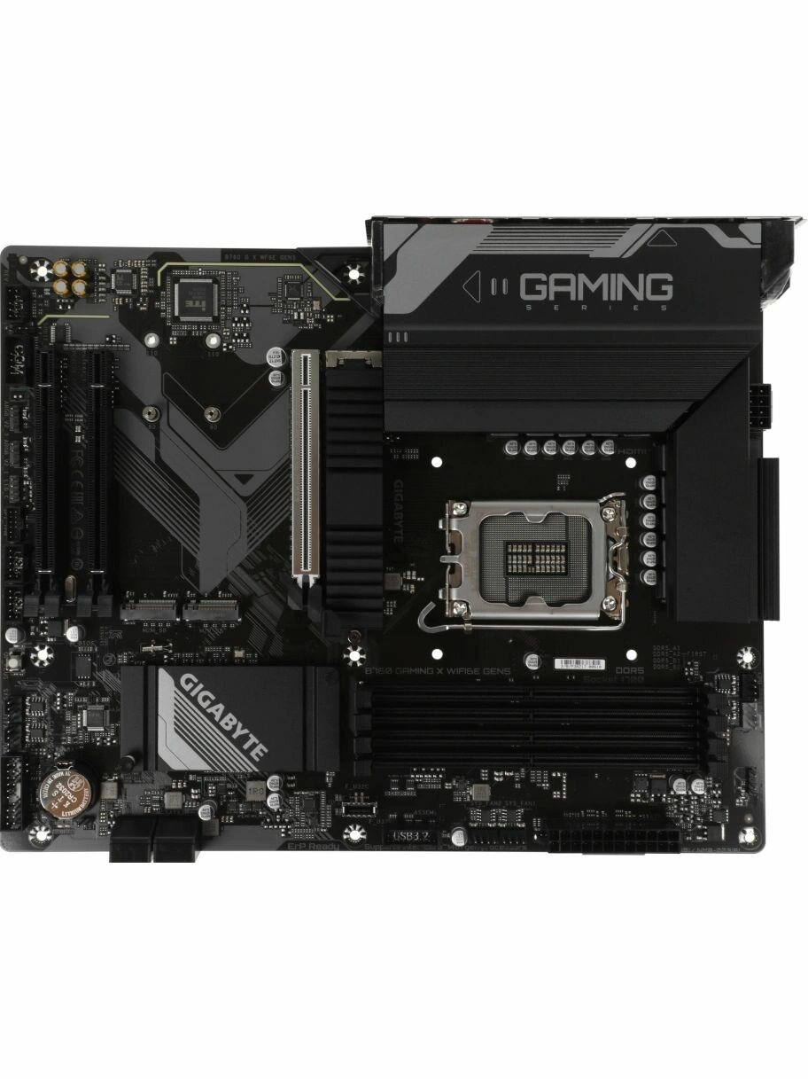 Материнская плата Gigabyte B760 GAMING X WIFI6E GEN5, Socket LGA 1700, Intel B760, ATX, Ret