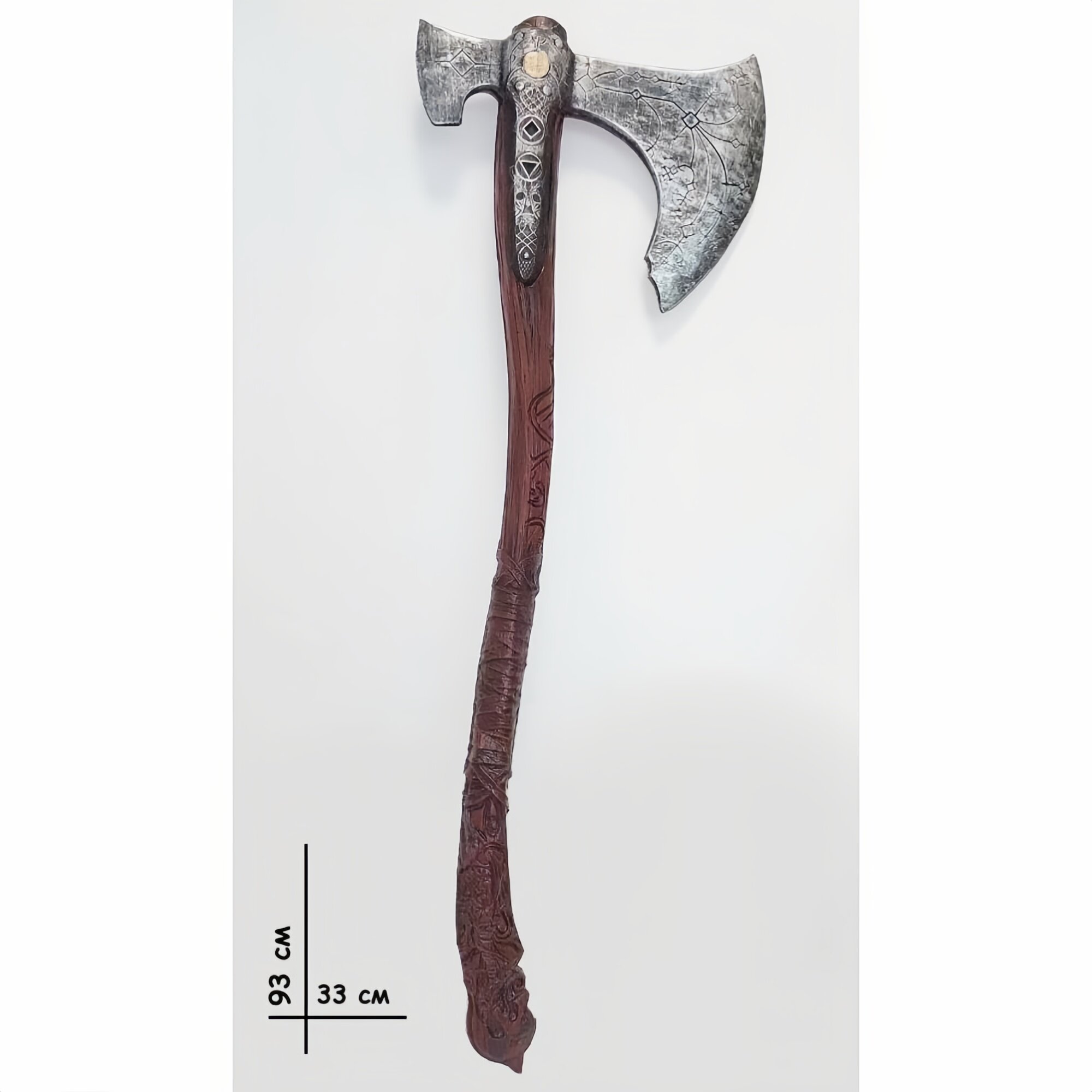 Топор Кратоса Левиафан, 93 см, Полиуретановый материал