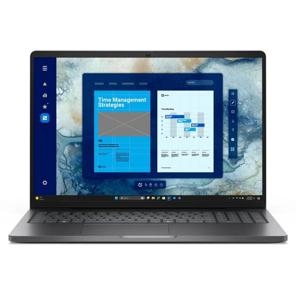 Ноутбук Dell Pro 16 16 IPS/Core Ultra 5 235U/16Gb/SSD512Gb/Intel Graphics/Linux/серый