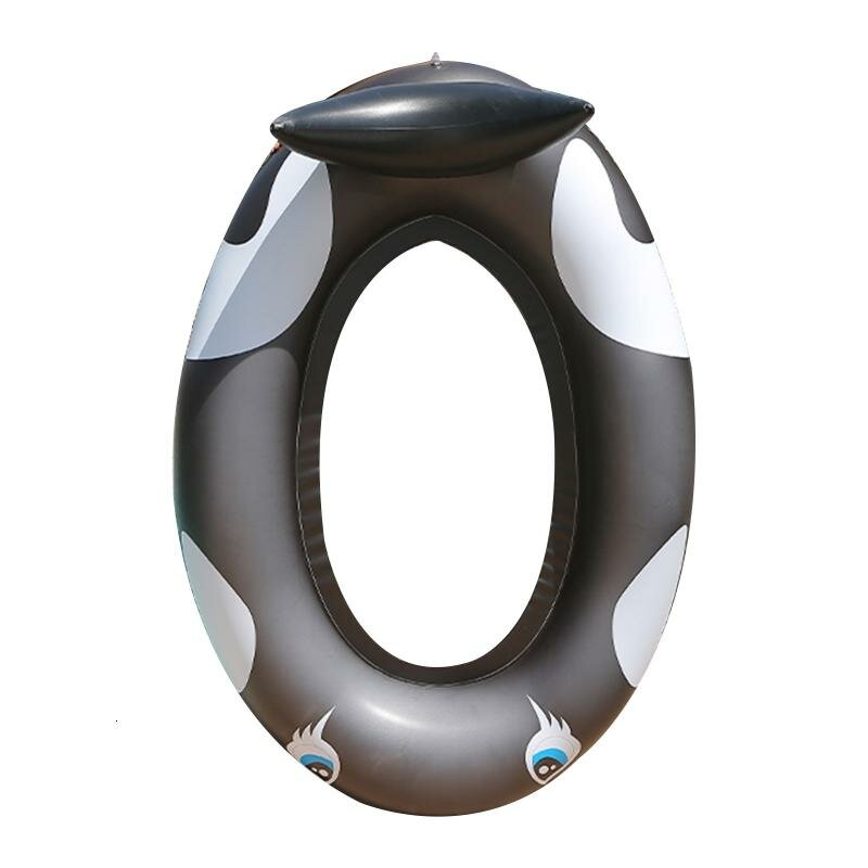 Надувной коврик-кит для бассейна