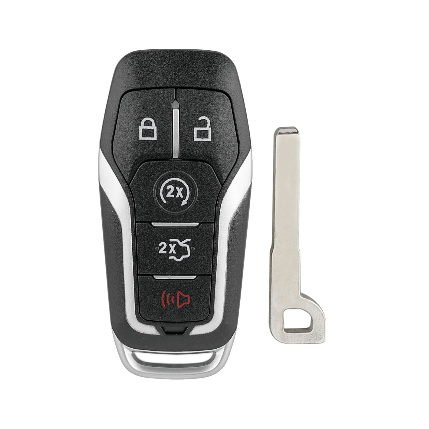 Замена пульта дистанционного управления для Ford Explorer 2016-2017 Edge Mustang 2015-2017 Fusion Titanium Lincoln Mkz Mkc 2014-2016 Mkx 2016-2018 2019 для интеллектуального ключа с 5 кнопками 902 MHz FCC ID M3N-A2C31243300 P/N 164-R7989 164-R8119