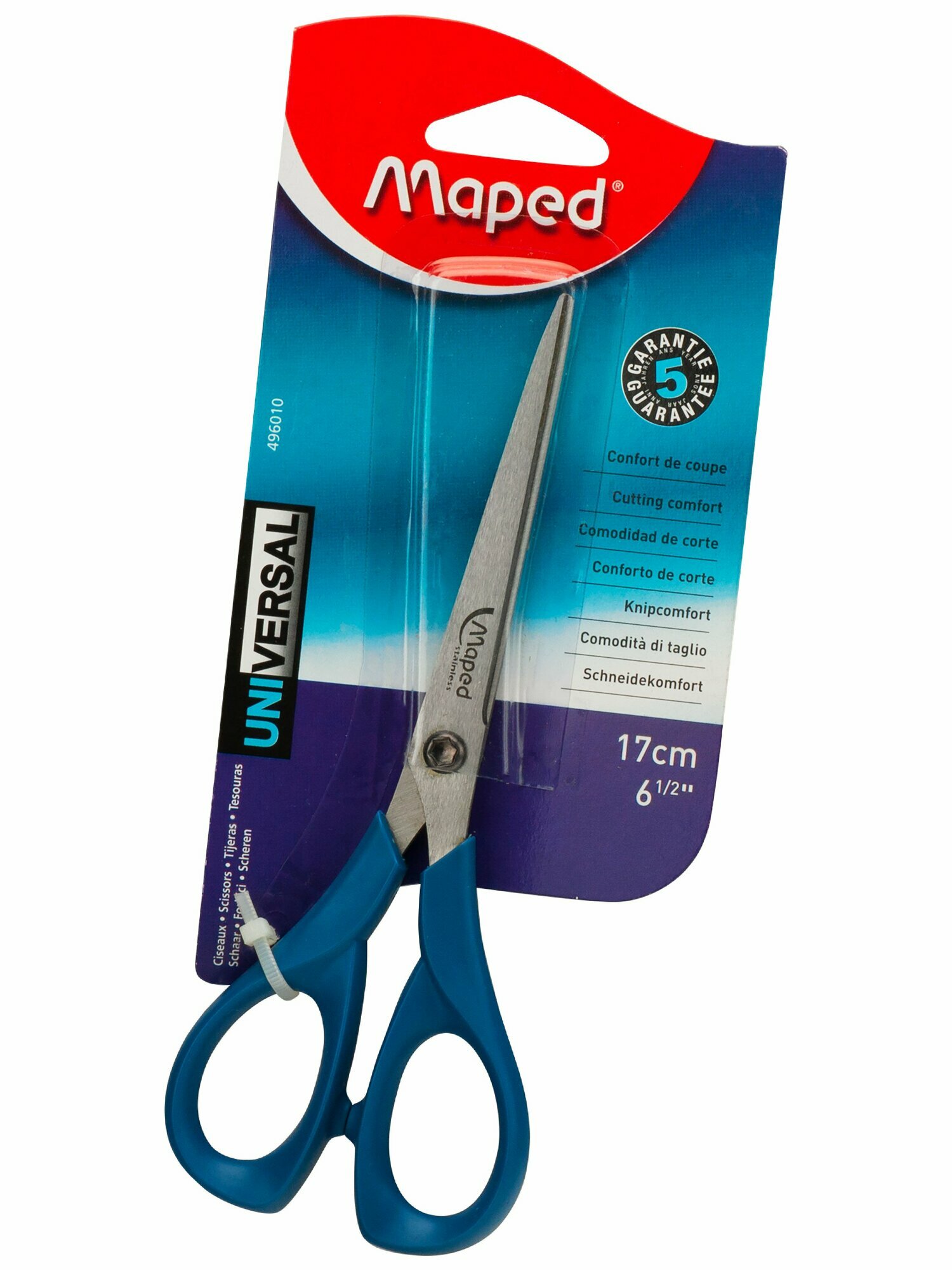 Ножницы MAPED Universal 170 мм, симметричные, ассорти, MP 131605 0