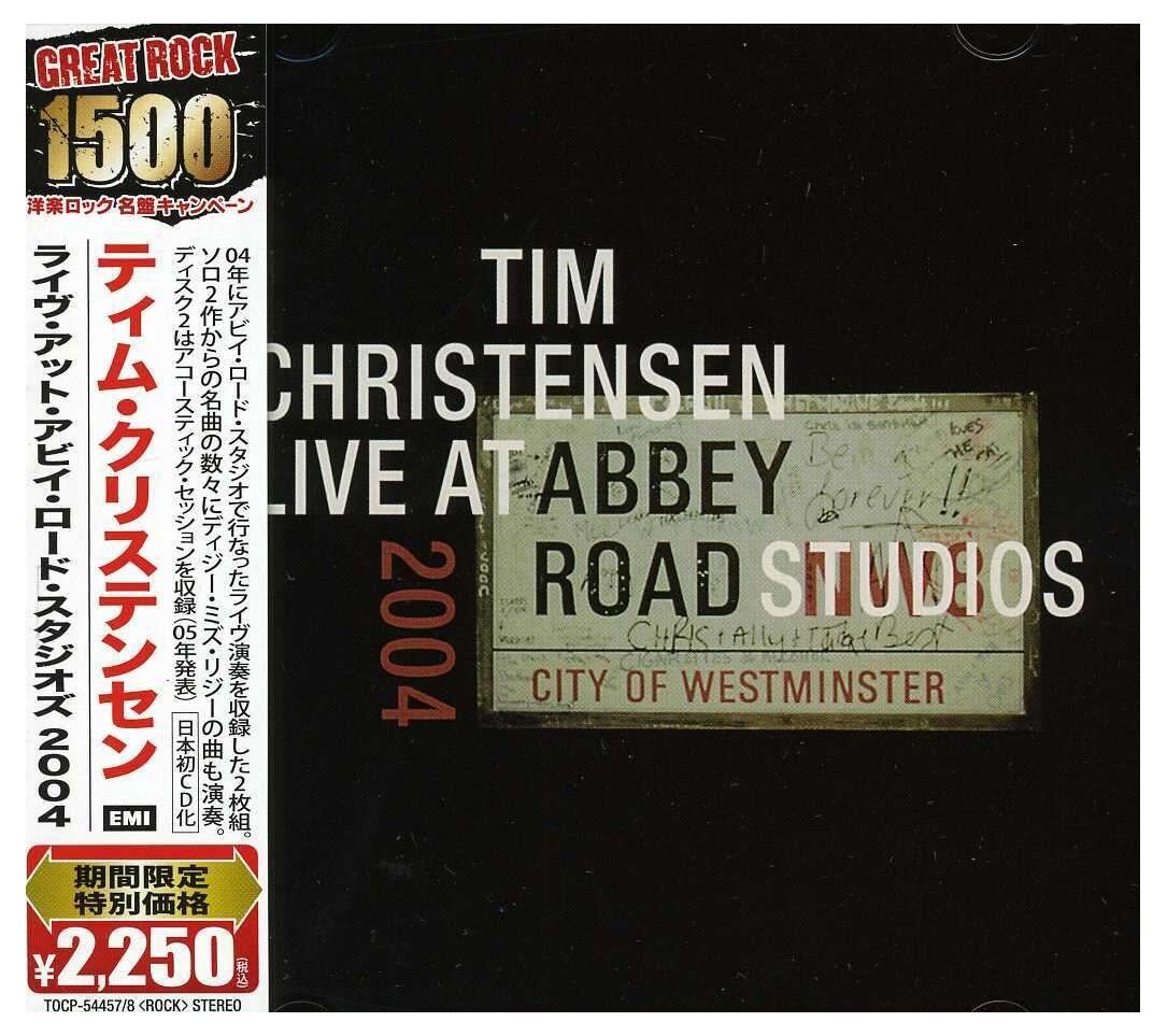 Диск Tim Christensen - Live At Abbey Road Studios 2004 (2 CD)