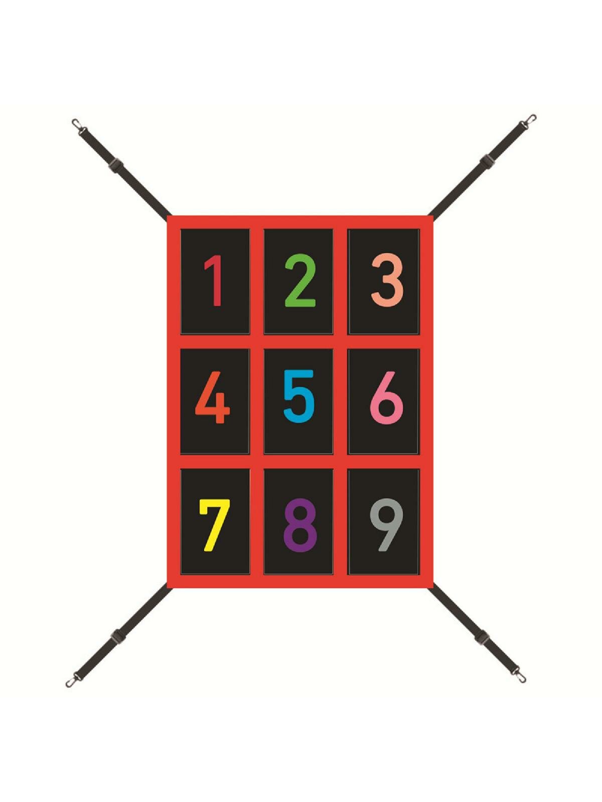 Бейсбольная сетка, пронумерованные мишени для софтбола, тренировочные броски и удары