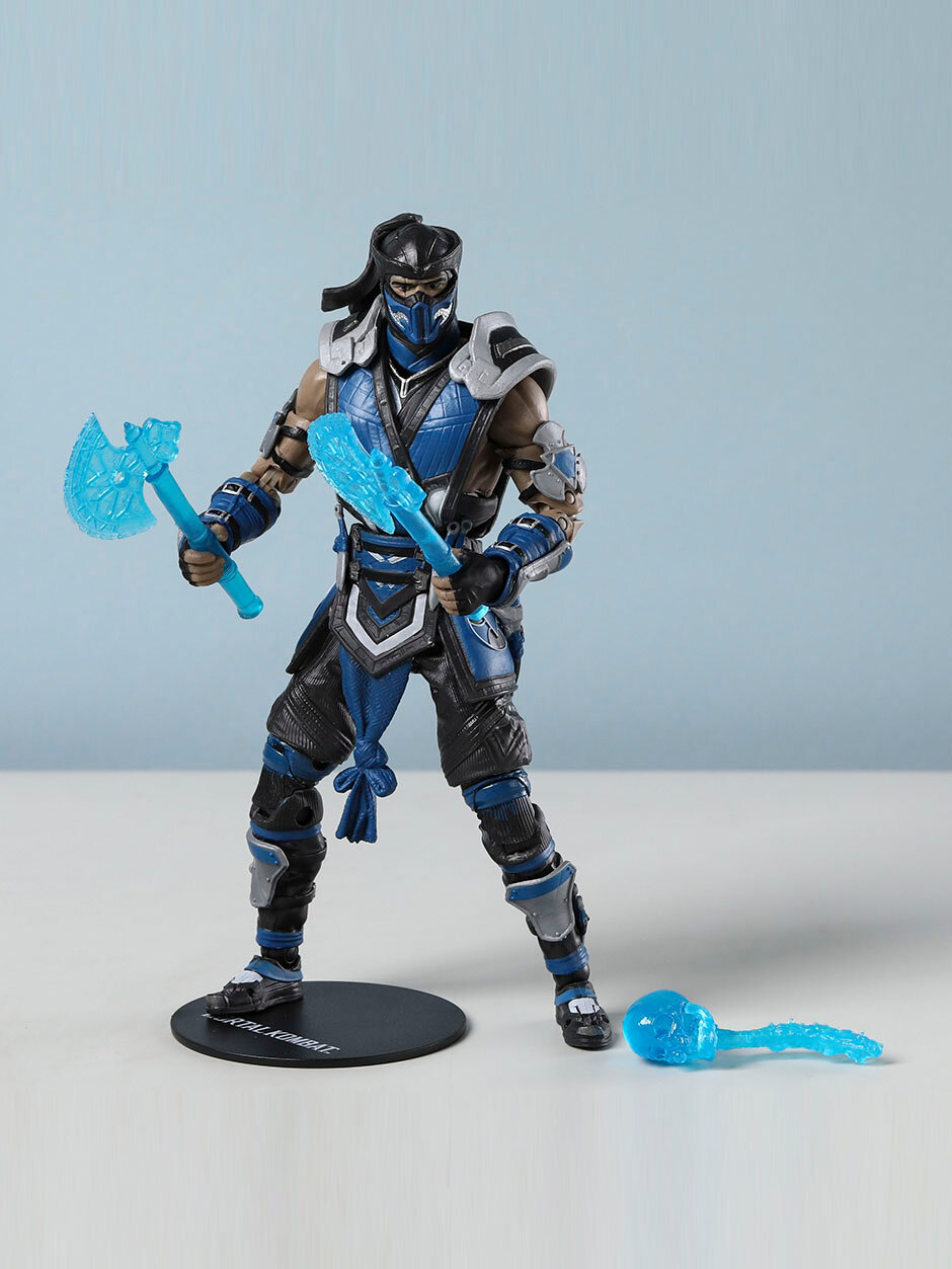 Коллекционная Фигурка Мортал Комбат Саб-Зиро Mortal Kombat Sub-Zero 18cm