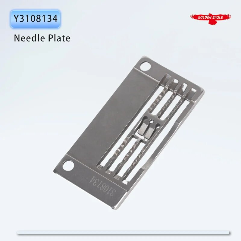 Y 3108134 Игольная пластина подходит для швейных машин Yamato VC2700M, VG2700, VF2300, VFS2513-8, расстояние иглы для промышленного стежка, 5,6 мм