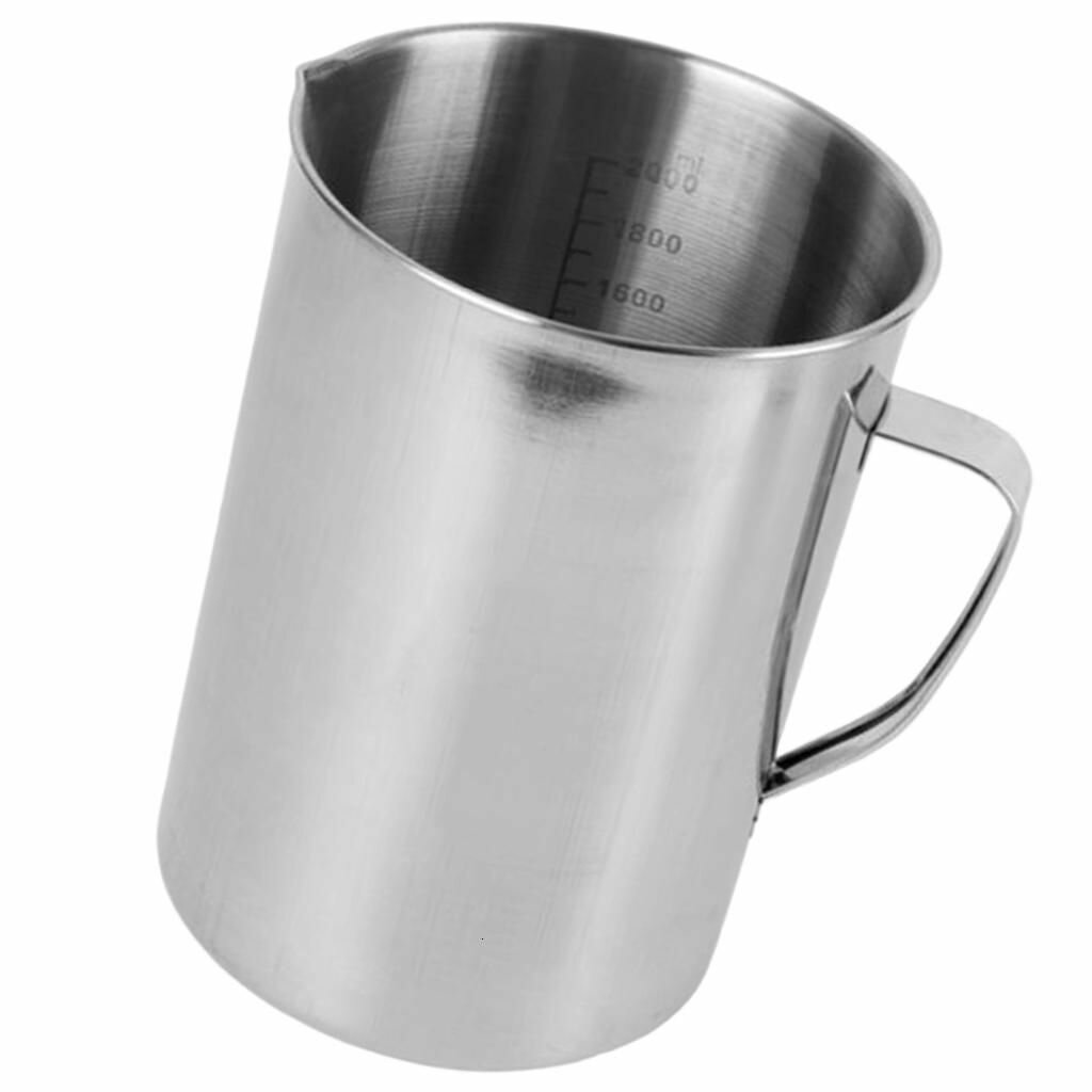 Мерный стакан из нержавеющей стали, 2000ml