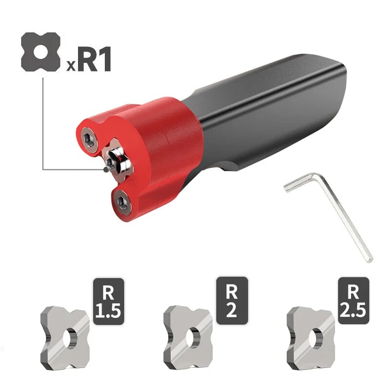 Набор для фрезеровки дерева xR1, R1.5/2/2.5, Set2