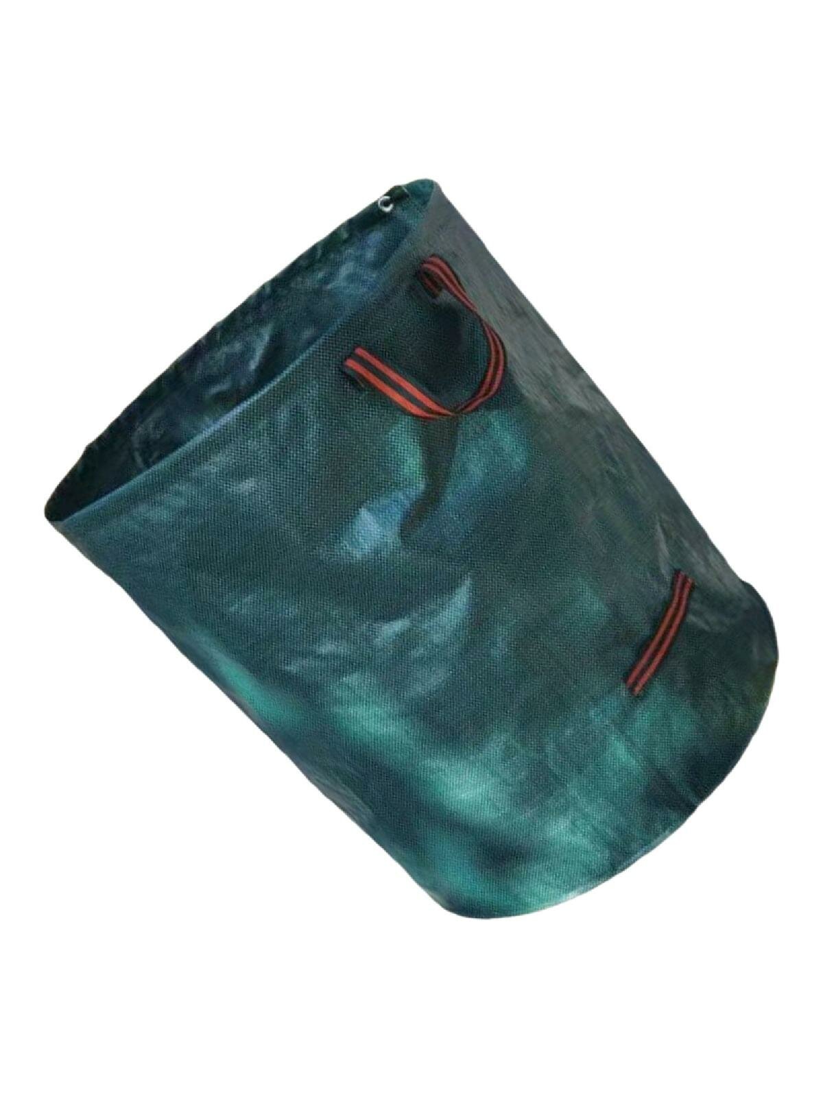 Прочные садовые мешки объемом 300 л для сбора листьев и веток, складная сумка