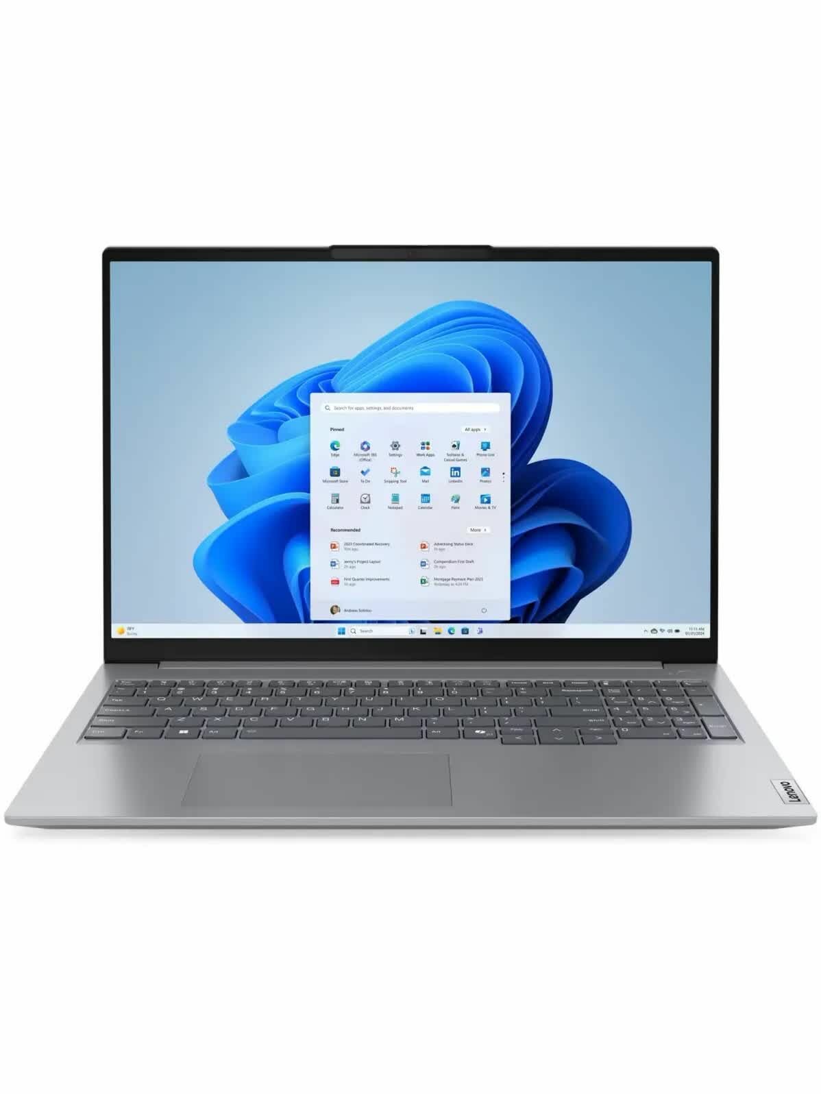 Ноутбук Lenovo Thinkbook 16" G7 ARP Ryzen 7 7735HS/16Gb/SSD512Gb WUXGA IPS/Backlit/Cam FHD/NoOS 21MWA0ATIN