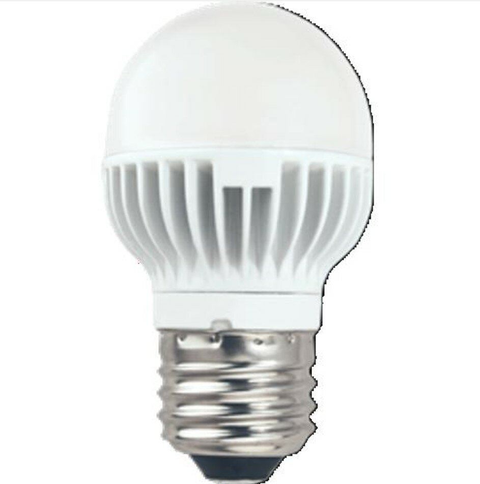 Светодиодная лампа Ecola globe LED Premium 7,0W G45 220V E27 4000K шар 78х45 K7LV70ELC