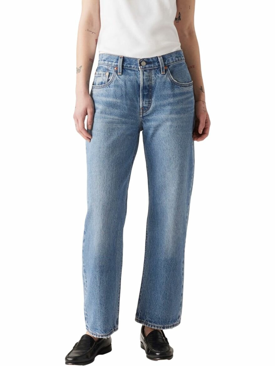 Джинсы 501 '90S ANKLE MED INDIGO - WORN IN 