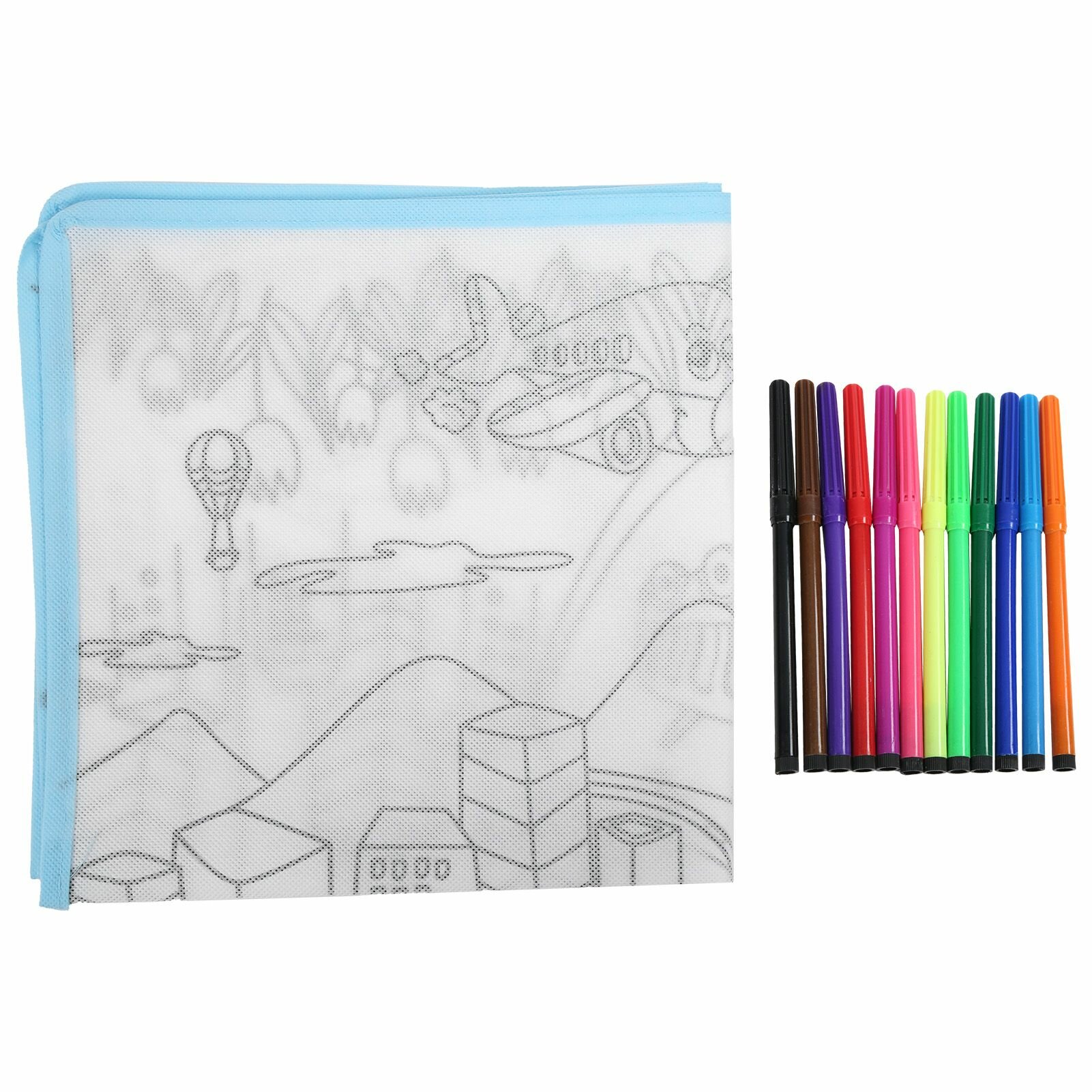 Коврик для рисования и раскрашивания, обучающий, для детей и малышей