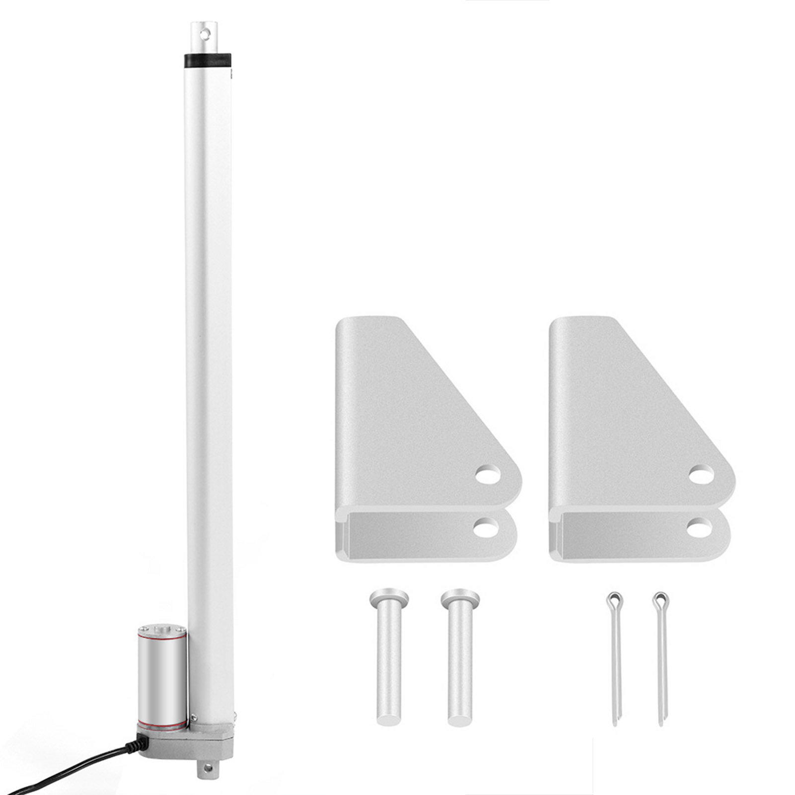 DC 12V 1000N Stroke 150-500mm Linear Actuator Lift Electric Motor Bracket (500mm)