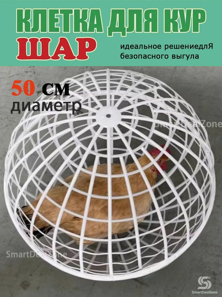 Клетка Шар для Кур и животных, диаметр50cm