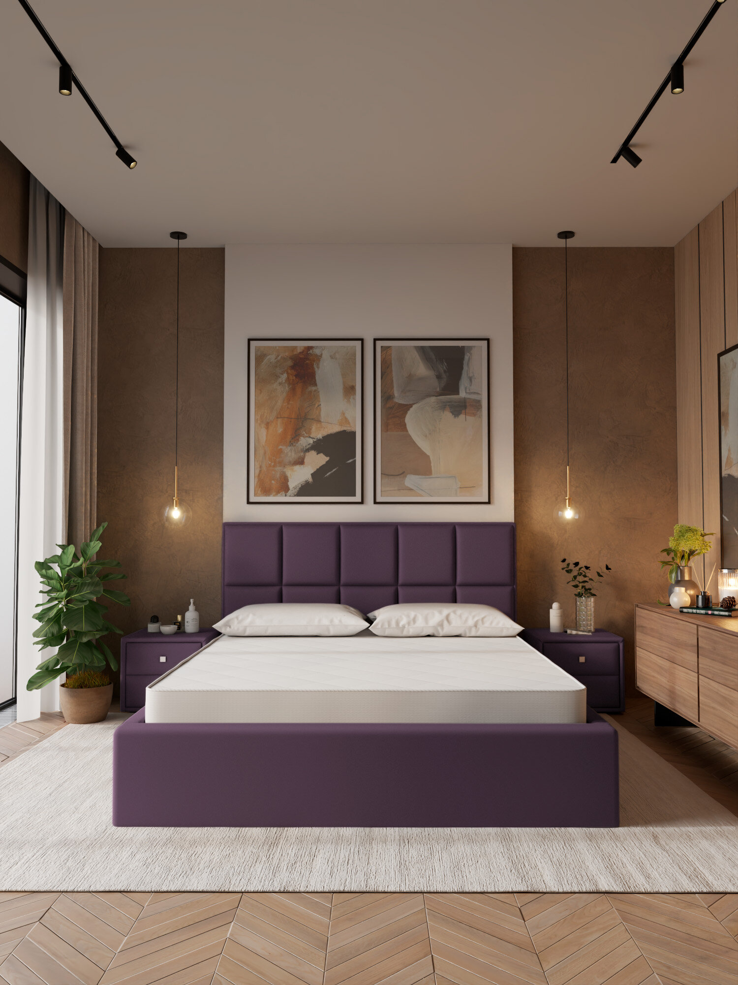 Кровать двуспальная 180х200 с подъемным механизмом, Флоренция с мягким изголовьем для дома и спальни, ортопедическое основание, ящик для белья