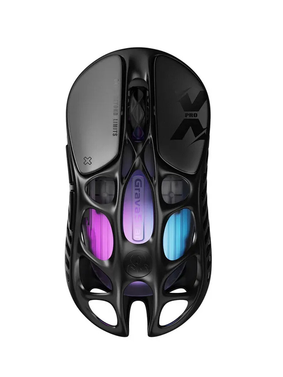 Gravastar Mercury X Galaxy Black, черный, игровая беспроводная мышь