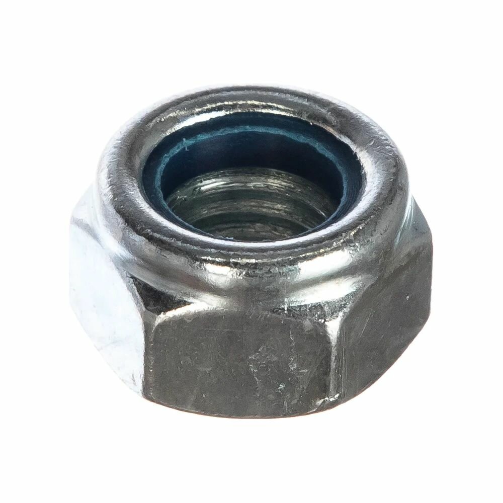 Самоконтрящаяся гайка DIN 985 оцинкованная М12, 25шт - коробка Tech-Krep 105256