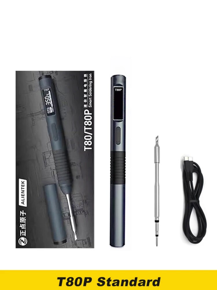 ALIENTEK T80P электрический паяльник 100 Вт T80P standard