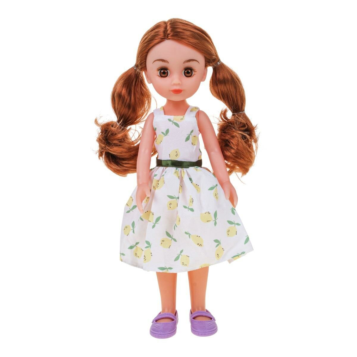 Кукла классическая "Rosy Rosie" 37см, длинные волосы, 2 платья, для девочек от 3 лет, размер 14х8х37см