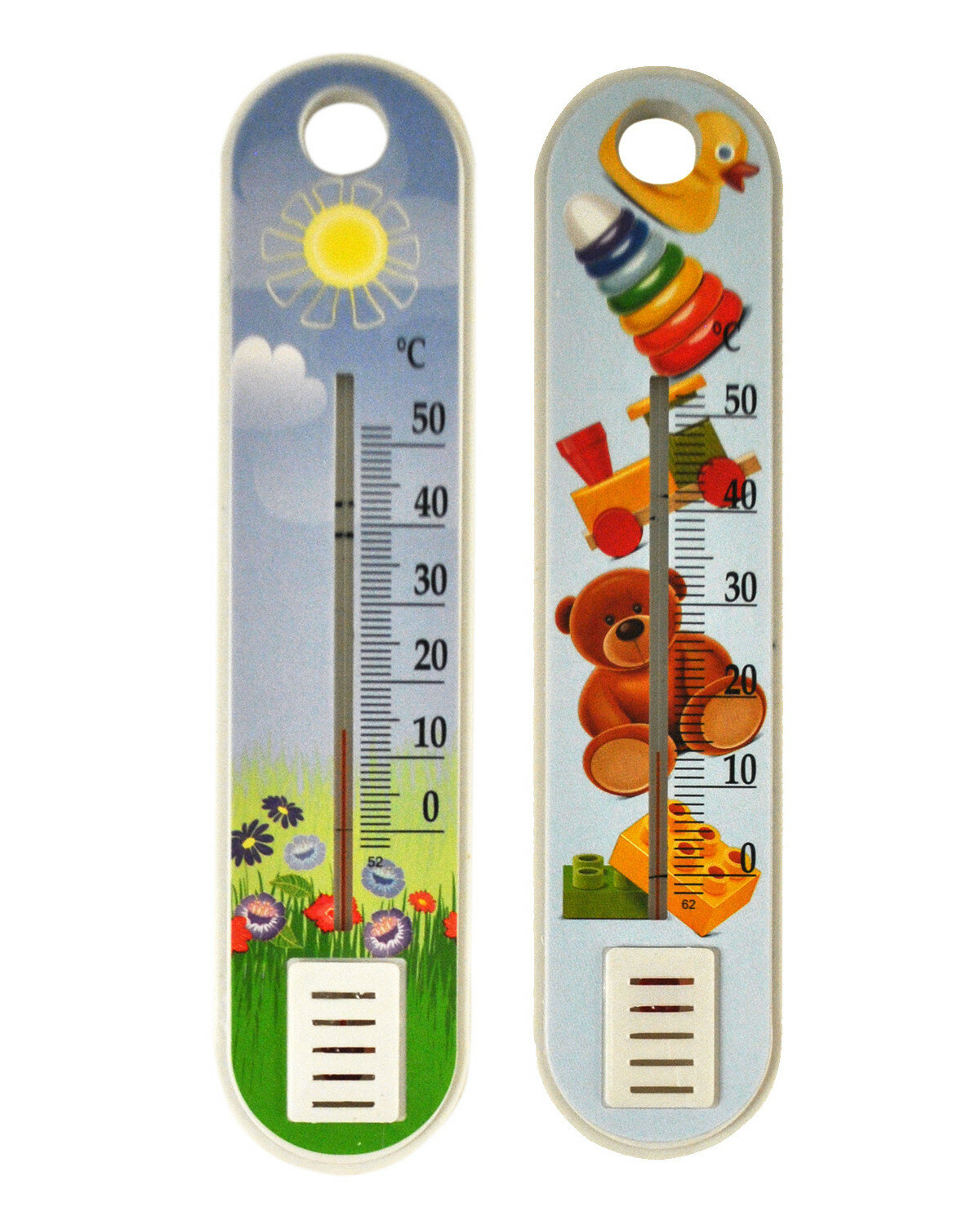Термометр Бэби детский, комнатный, безртутный, из полистирола