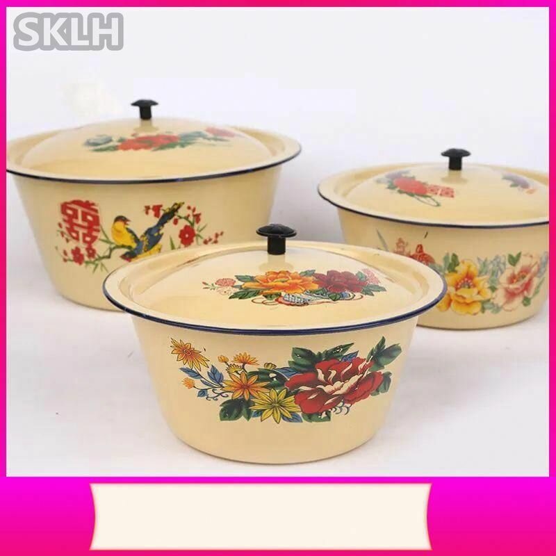 Эксклюзивный эмалированный таз для варенья 6 литров