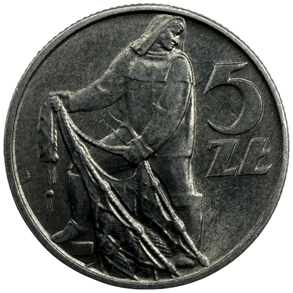 Польша 5 злотых 1958 г.