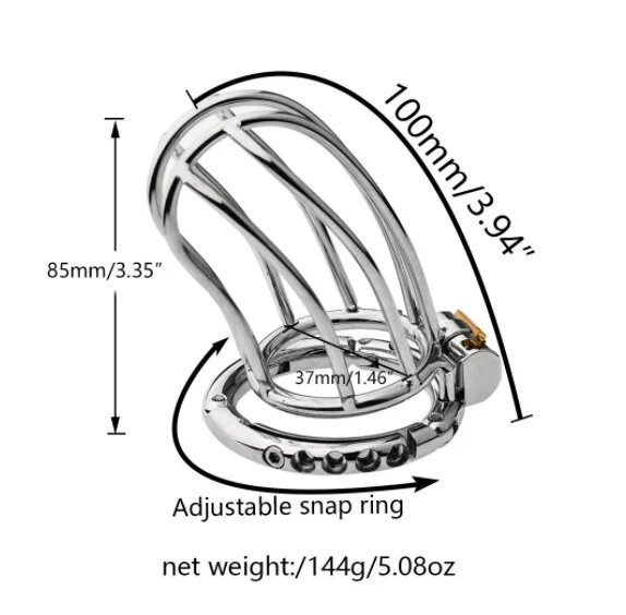 Замок целомудрия, регулируемые металлические устройства целомудрия, уретральная пробка, клетка 19