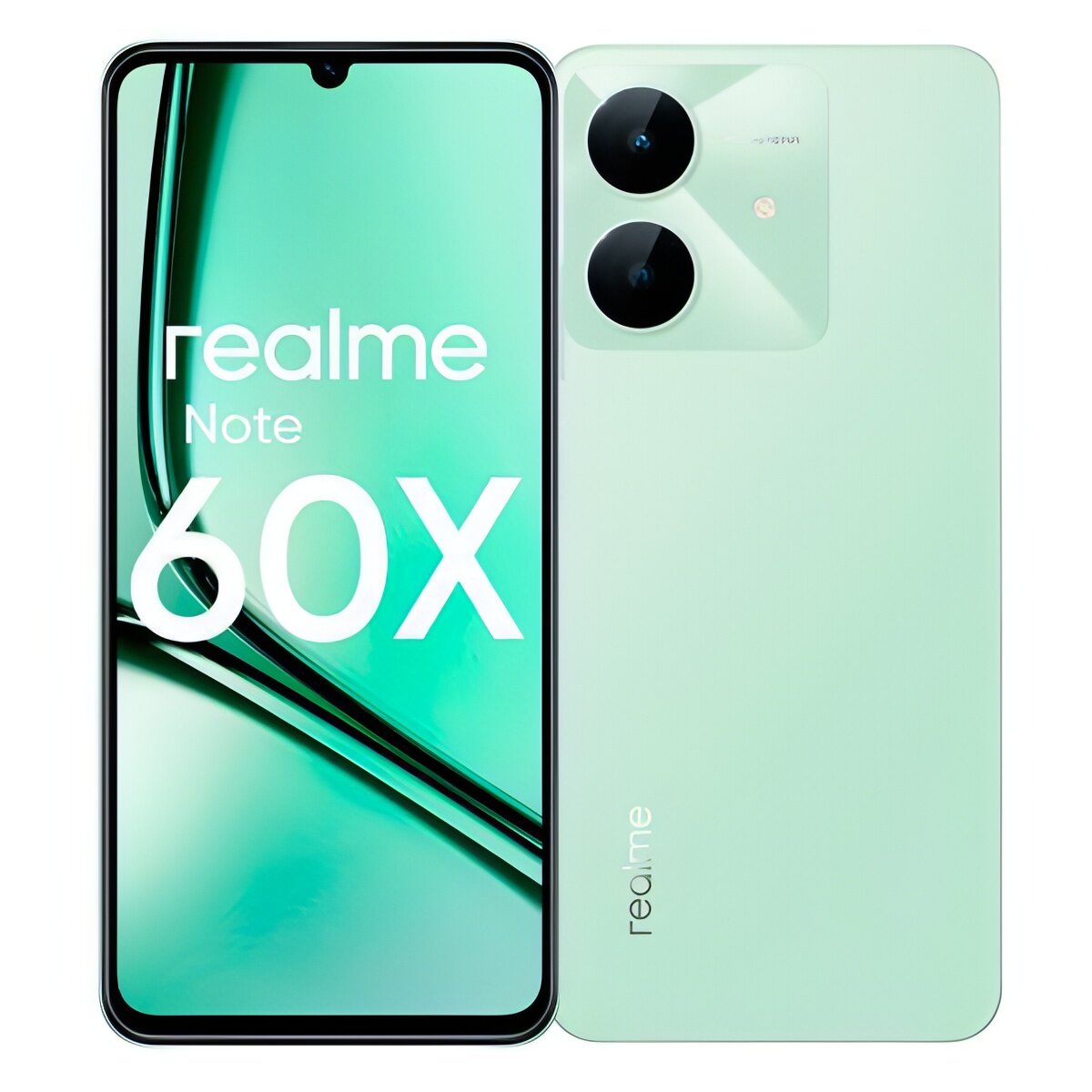 Смартфон realme Note 60x RMX3938 3+64 Зеленый