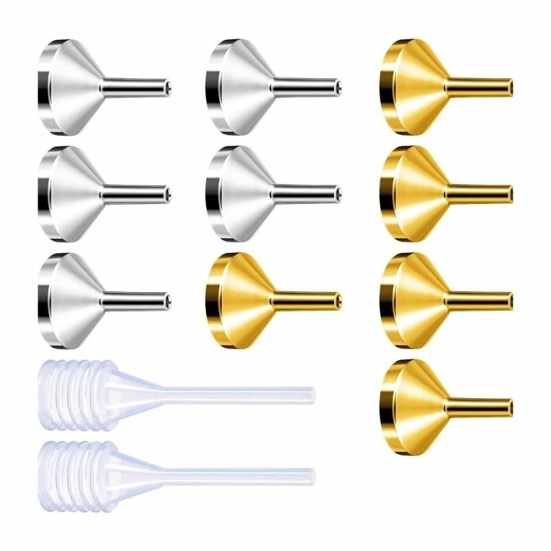 Мини-Воронкообразный Дозатор духов-Золото и Серебро