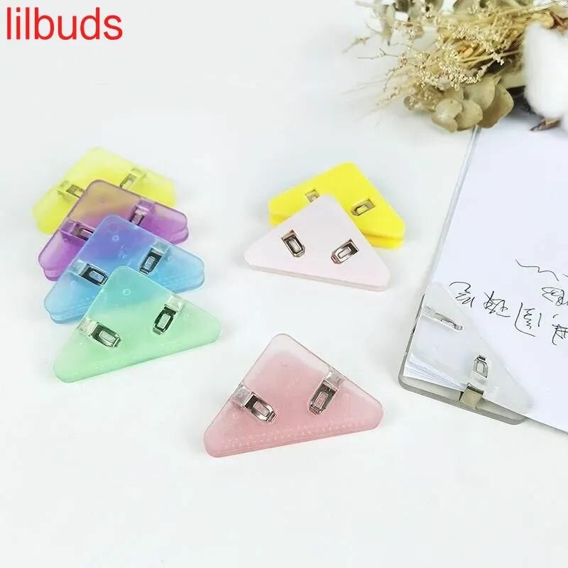 10 треугольных зажимов с простыми углами и пластиковыми зажимами