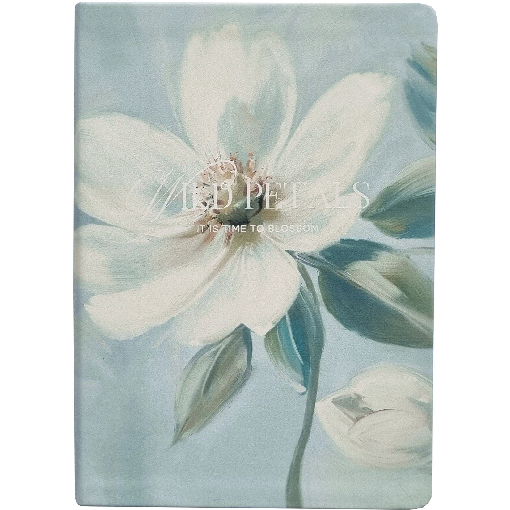 Ежедневник, недатированный, Infolio, 140x200мм, 320стр, интегральный переплет, Petals, flower