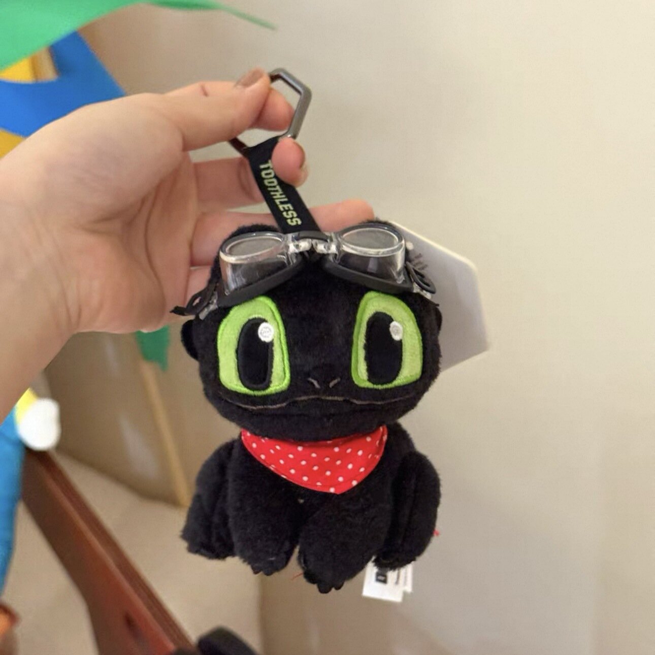 Настоящая игрушка-брелок "Как приручить дракона" милый питомец Беззубик, подвеска для сумки, подарок для девочек