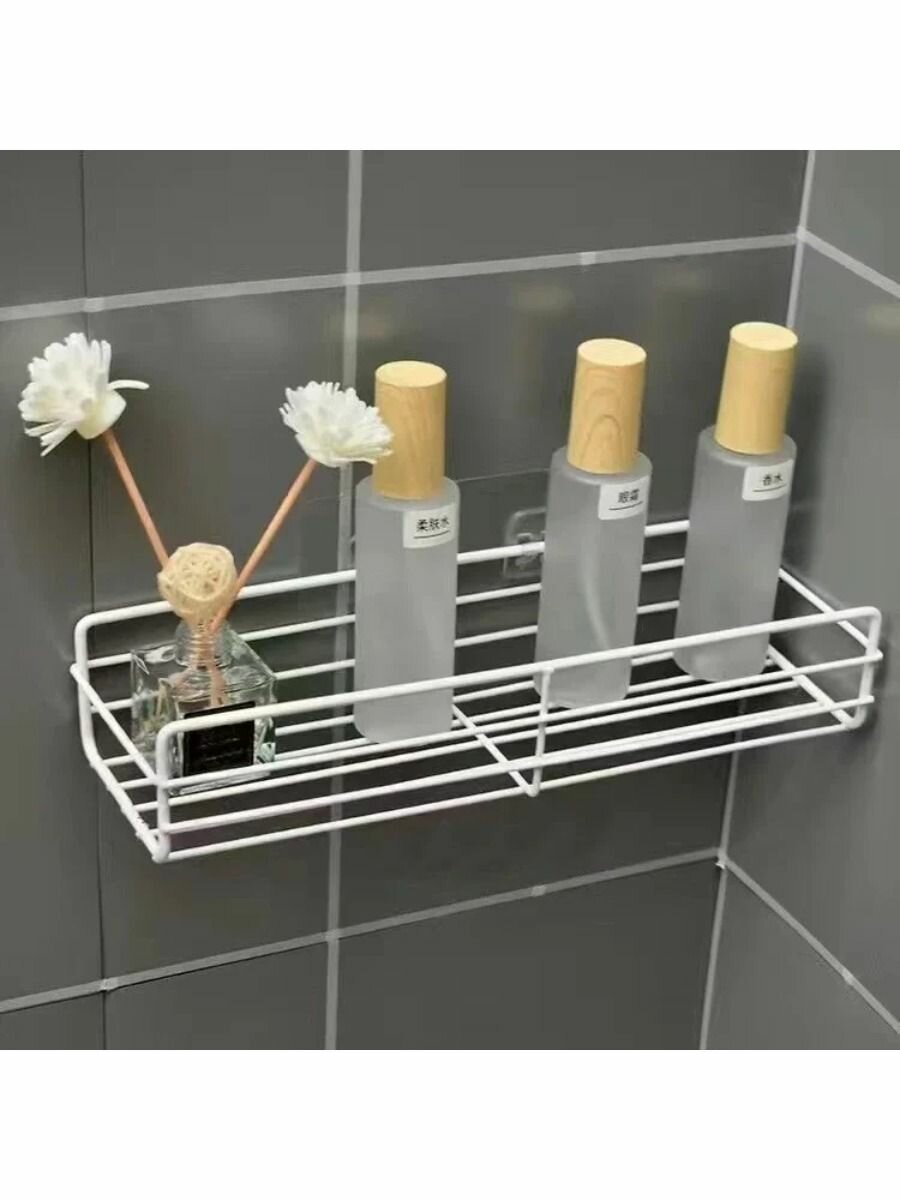 Полка для ванной комнаты угловая и кухни