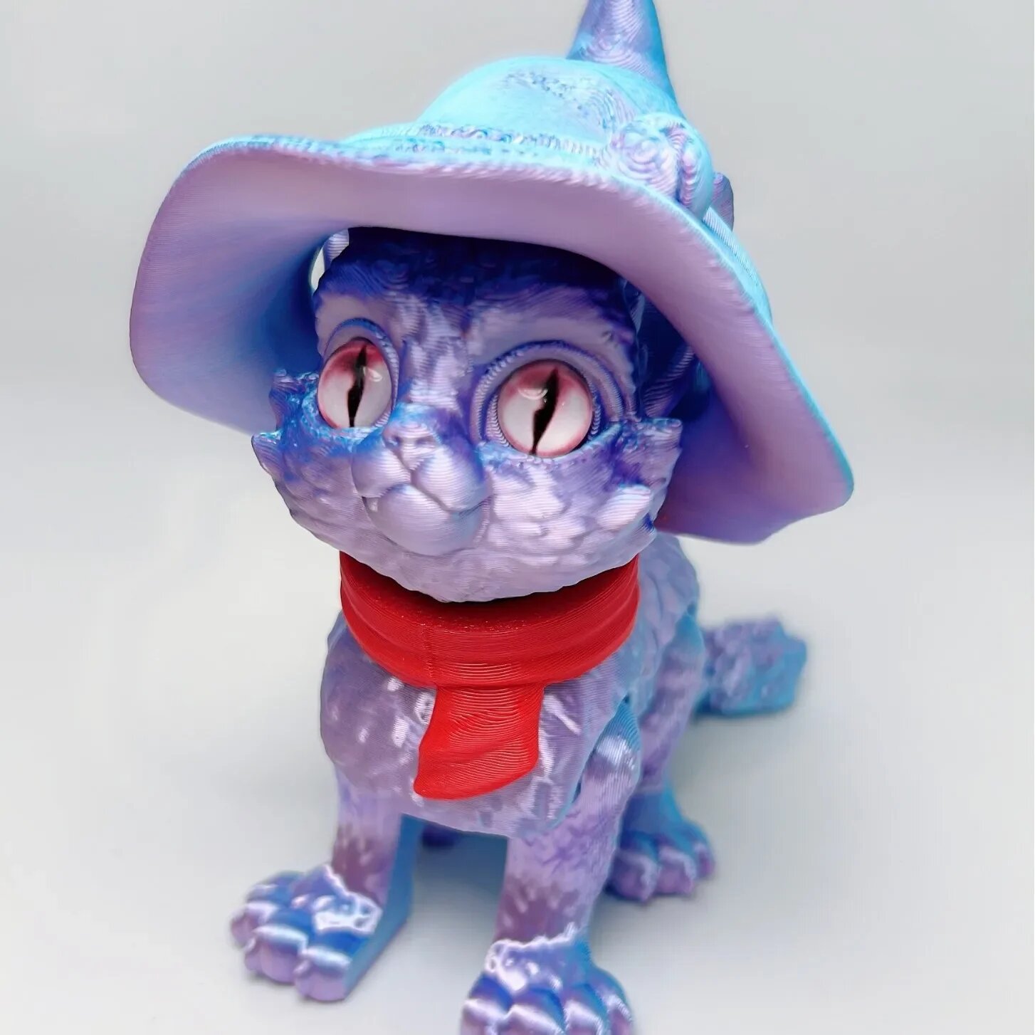 3D фигурка кошки-ведьмы, 8cm, Цвет: E