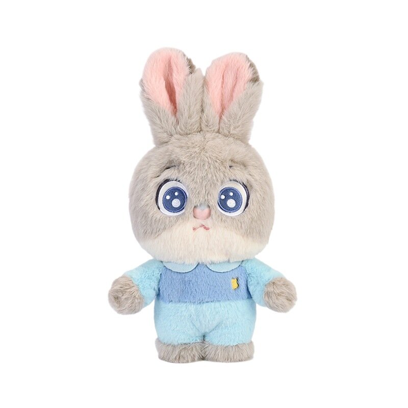 Официальная плюшевая игрушка из серии Зоотопия, подвеска с молнией, плюшевая игрушка Джуди и Ника Фокса, подарок для мальчиков и девочек