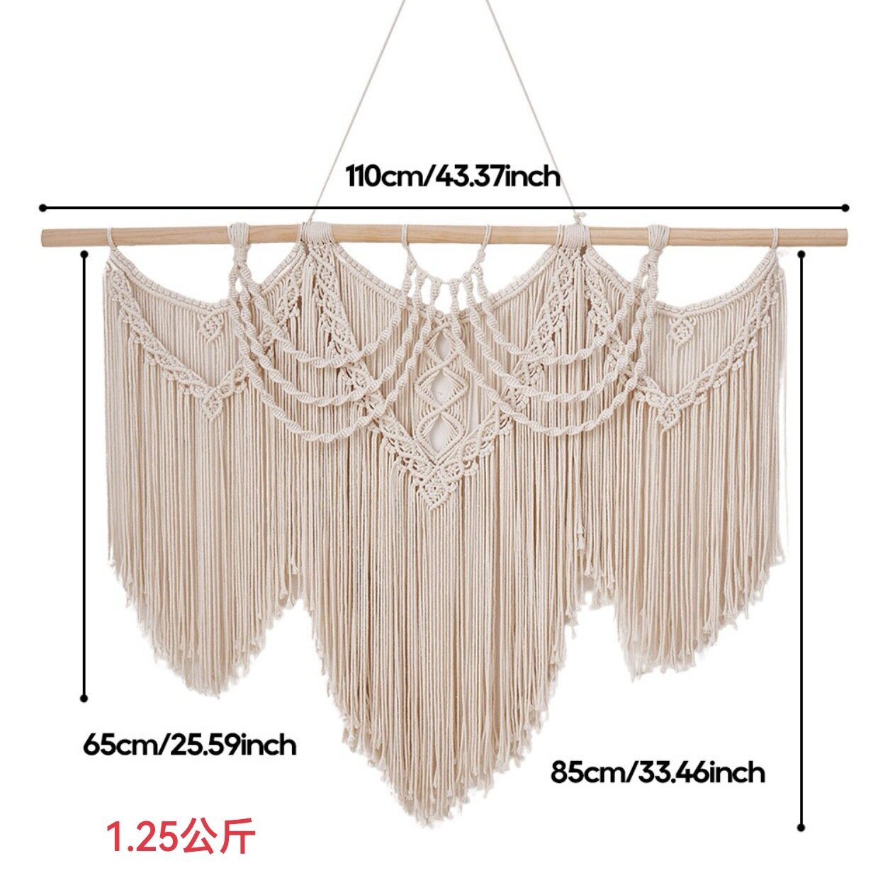 Ручная работа, новый большой размер, съемный креативный домашний декор, простой скандинавский стиль, настенный гобелен для спальни