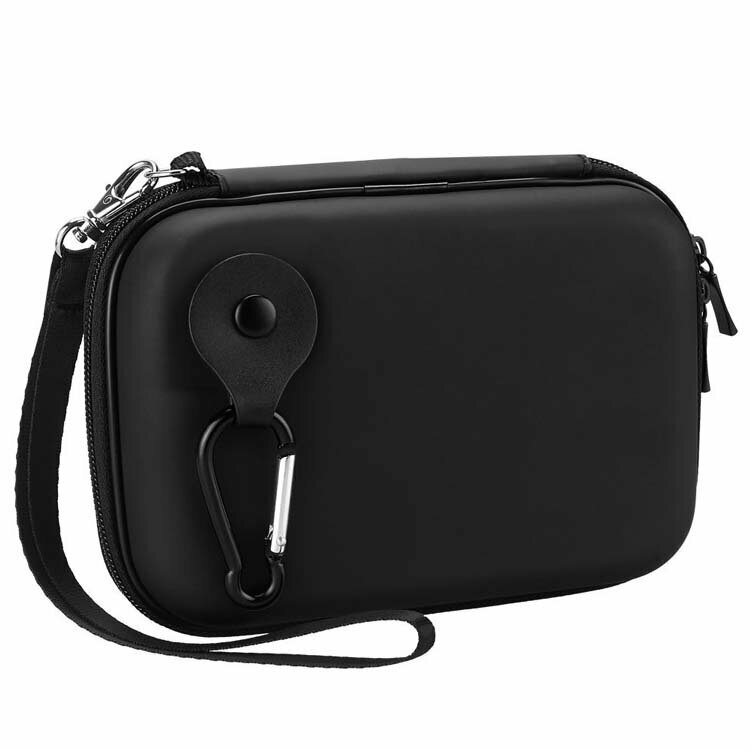 Корпус для жесткого диска ударопрочный чехол антиударный чехол из EVA для хранения жесткого диска антикомпрессионный коробок для мобильного источника питания квадратный зippers кейс аудиокорпус Черный Внешний размер: 11*14.5*4.5см Внутренний размер: