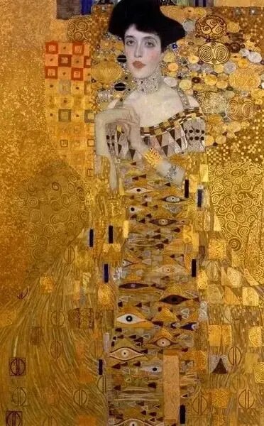 Алмазная Картина "Густав Климт Поцелуй Слёз Фрейи" 5D Круглый Бриллиант 40X50См.