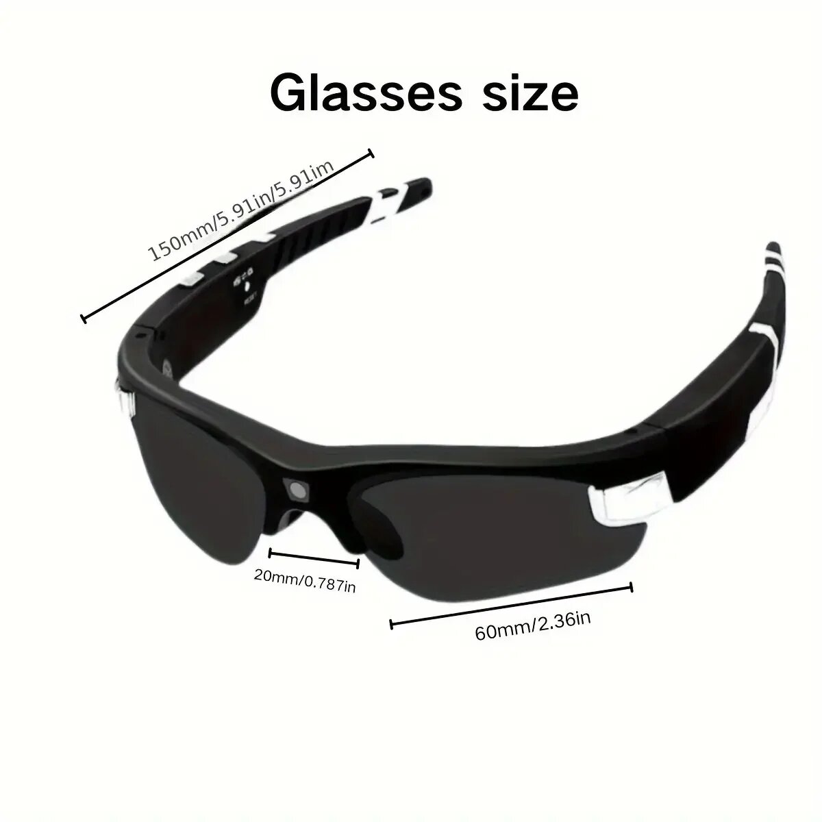 Скрытые умные очки FHD 1080P WITH 128GB