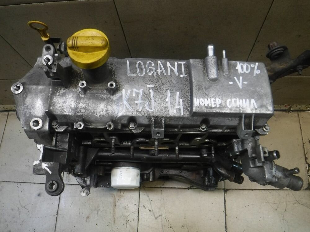 Двигатель Renault Logan I K7M710 6001549086