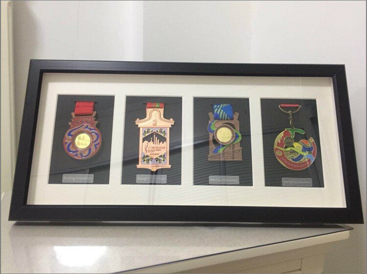 Рамка для хранения медалей марафона, настенное крепление, подставка для рамки балансировочного велосипеда, рамка для медалей, рамка из массива дерева, фоторамка HCDS
