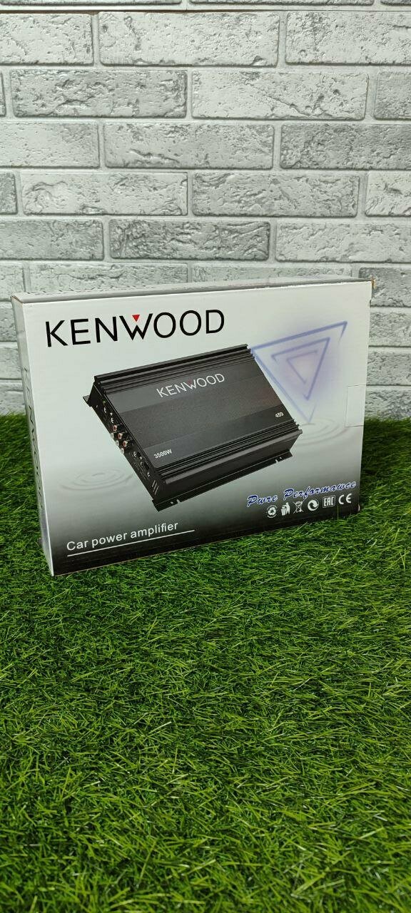 Усилитель Автомобильный KENWOOD KW-459 3500W, 4 канала,