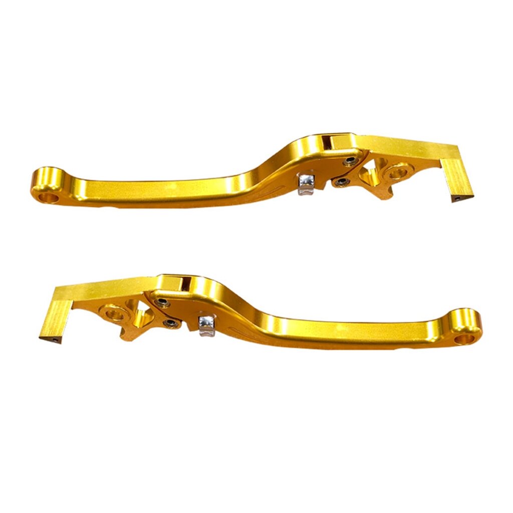 1 Пара Рычагов Тормозной ручки Сцепления мотоцикла, Подходят Для большинства Моделей Мотороллеров Модификация Ручки Тормозного Рычага
