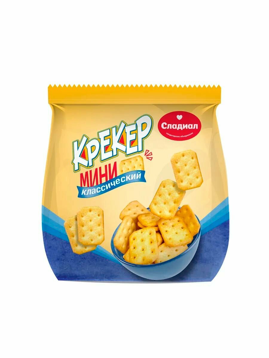 Крекер Сладиал классический мини 150г