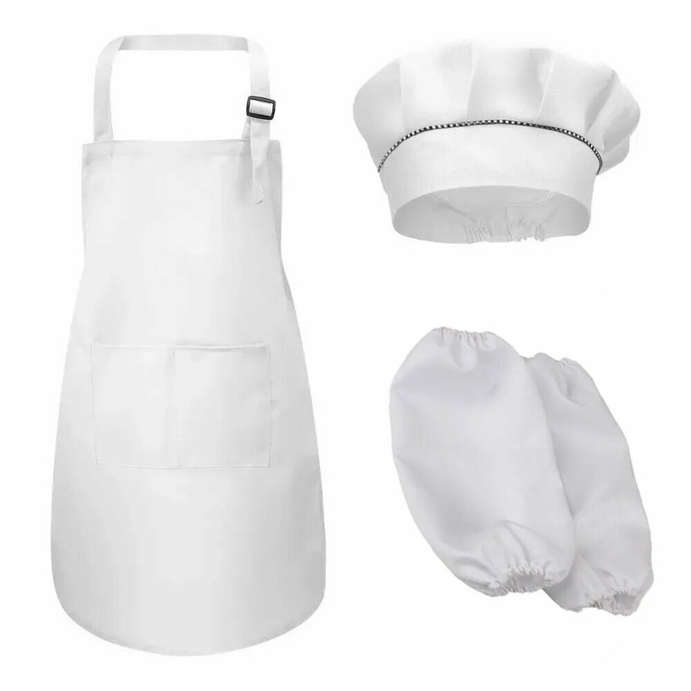 Фартук кухонный 4шт, С рукавами