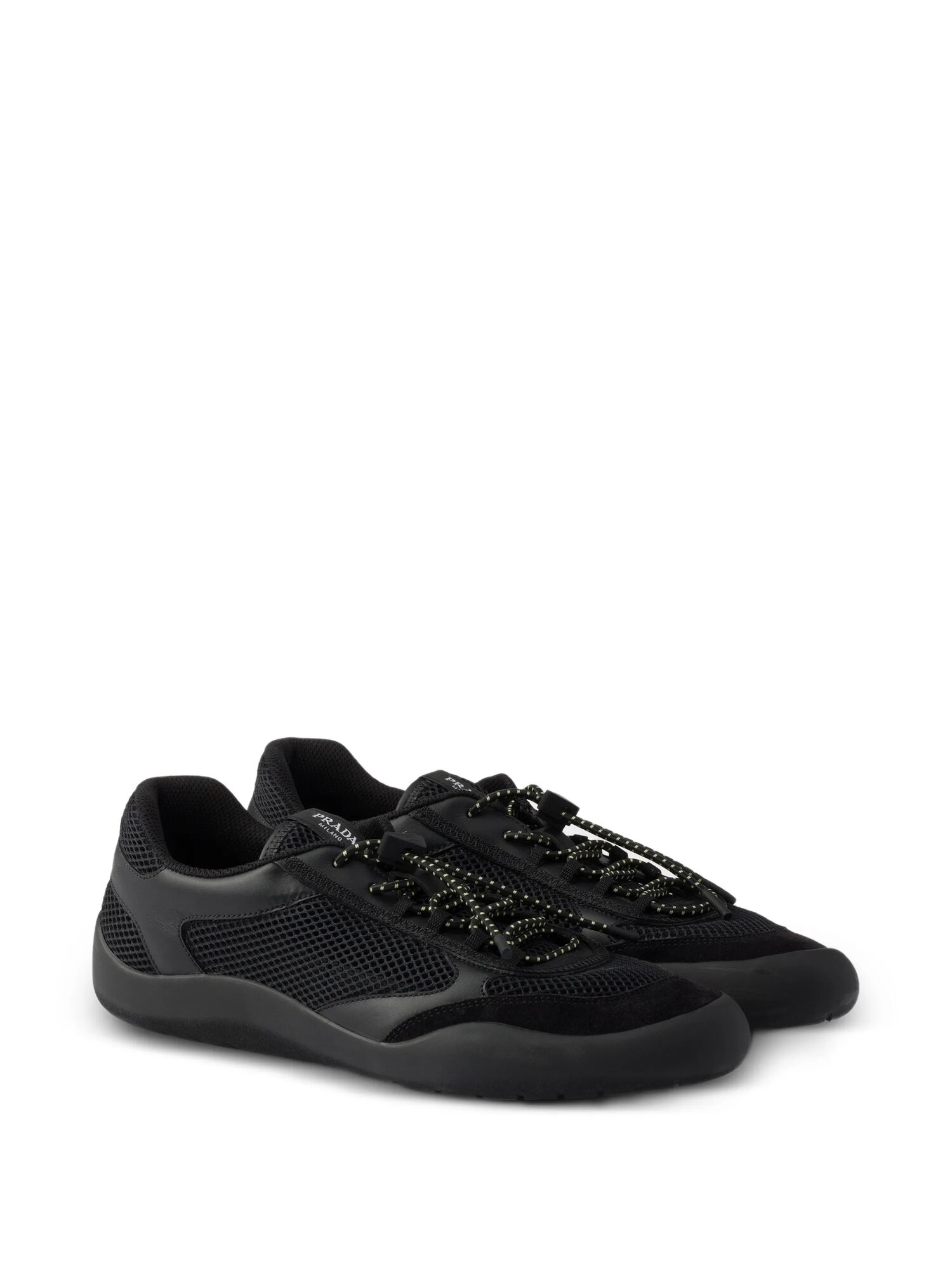 Кроссовки Prada Speedrock, размер 36.5 EU, black/black — фото 1
