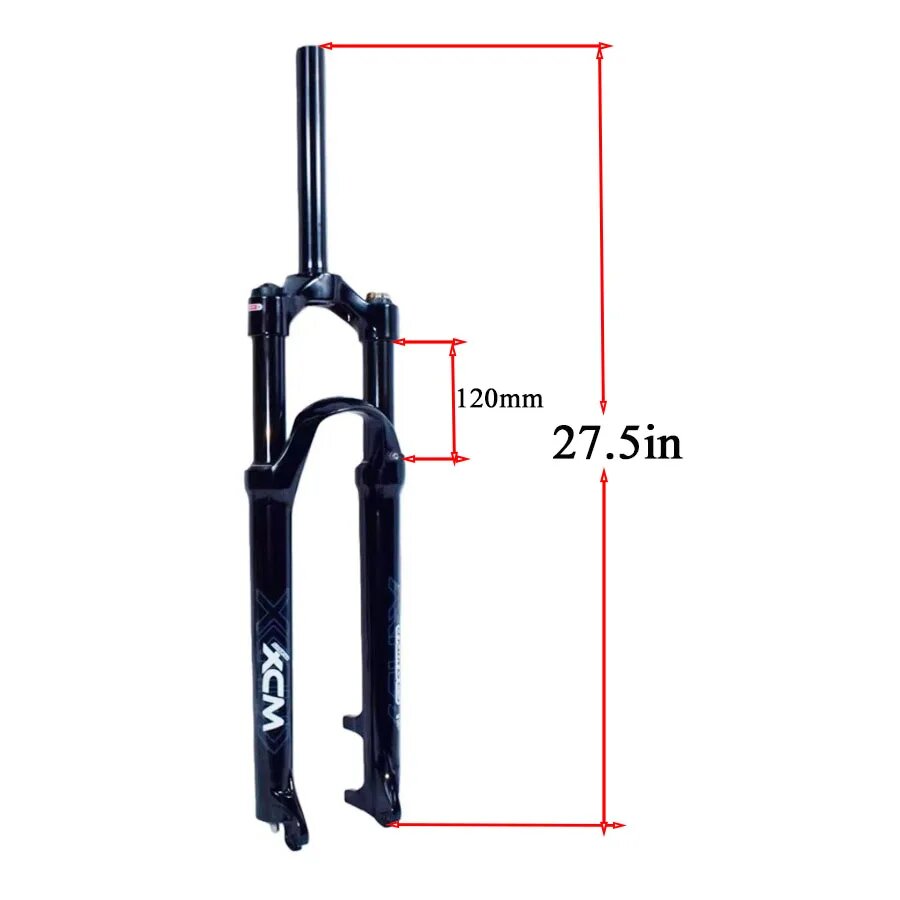 SUNTOUR XCM Весенняя нефтяная вилка 120 мм 29/27.5/26 дюймов Черный, Black 27.5in Manual