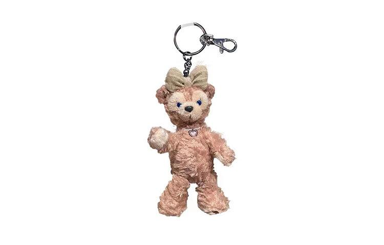 Disney ShellieMae Позиция стоя Кольцо для ключей Уют и гармония Плюшевые брелки 13 см Длина корпуса Шанхайский Дисней