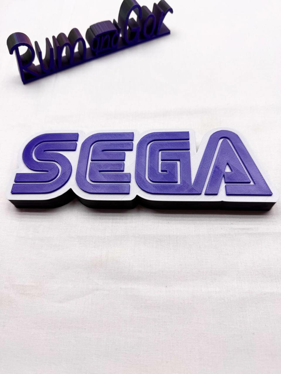 Фигурка SEGA синяя пластик 1 штука в комплекте. Декор для комнаты — фото 1